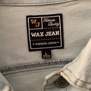 Wax Jean | Jackets & Coats | Wax Jean Light Wash Jeans Jacket ...